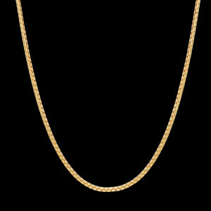10KT Box Chain - 2mm