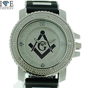Gold Tone Masonic Men's Watch - Wholesale Masonic Watches