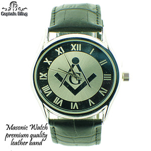 Elegant Masonic Men's Watch - Wholesale Masonic Watches