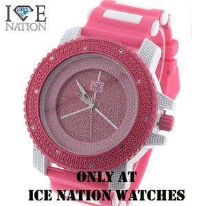 WHOLESALE ICE OUT MENS HIP HOP ICE NATION WATCHES