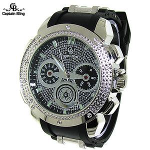 WHOLESALE CAPTAIN BLING HIP HOP WATCHES,