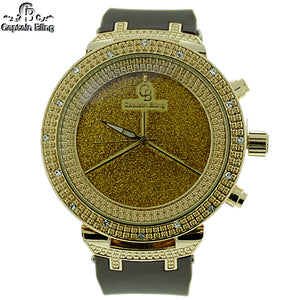 WHOLESALE HIP HOP CAPTAIN BLING WATCHES,