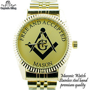 Classic Masonic Men's Watch - Wholesale Masonic Watches
